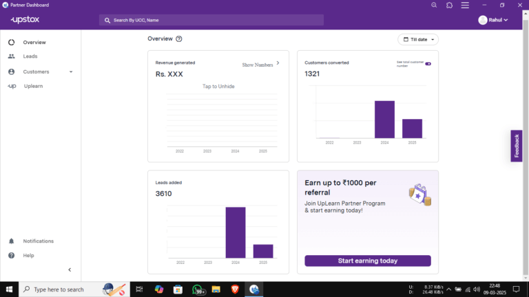 Driving how we delivered 1700+ New users on Upstox | Case Study